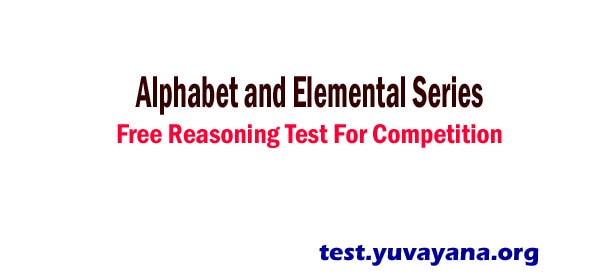 Alphabet Series questions : Reasoning Quiz – 1