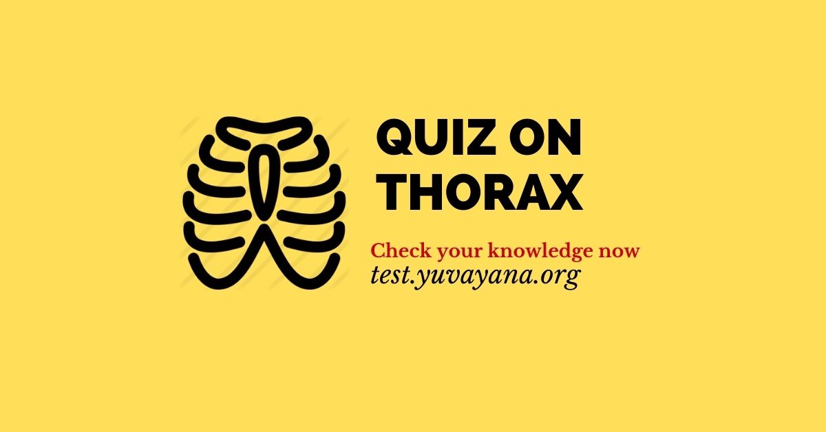 Thorax Anatomy MCQ Quiz