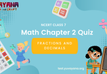NCERT Class 7 Math Chapter 1 MCQ Test – Integers
