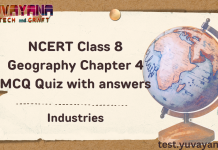 NCERT Class 8 Geography Chapter 1 MCQ Quiz with answers – Resources