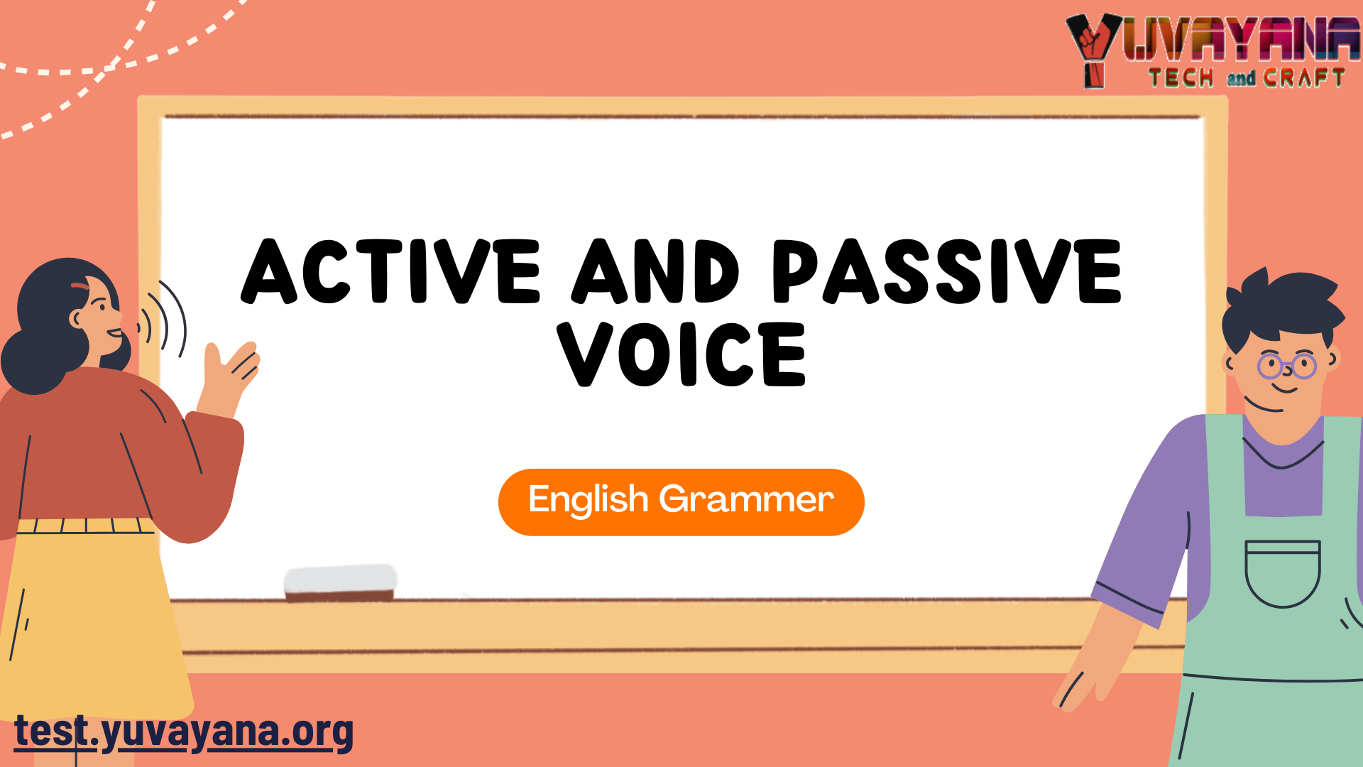 Active and Passive Voice – English Grammar MCQ Quiz with Answers